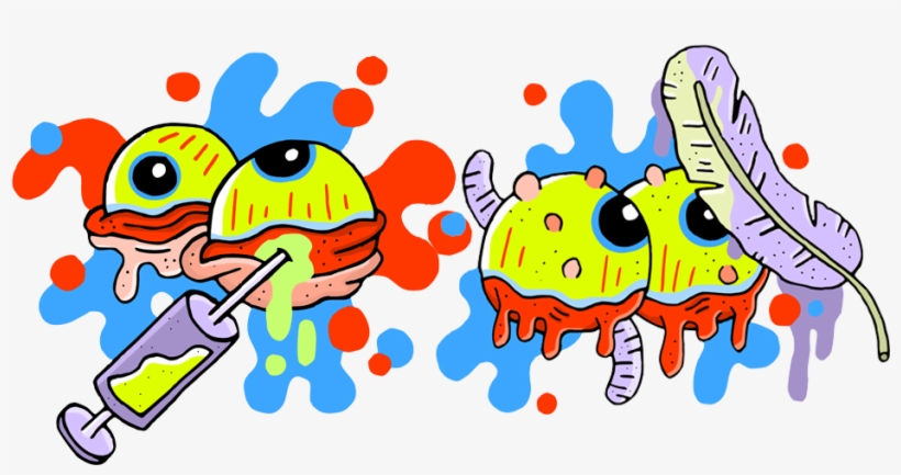 Cartoon Depicting Eye-watering Remedies - Illustration - 945x600 PNG ...