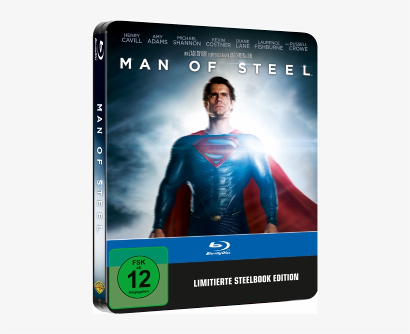 Download Transparent Steelbook Man Of Steel - PNGkit