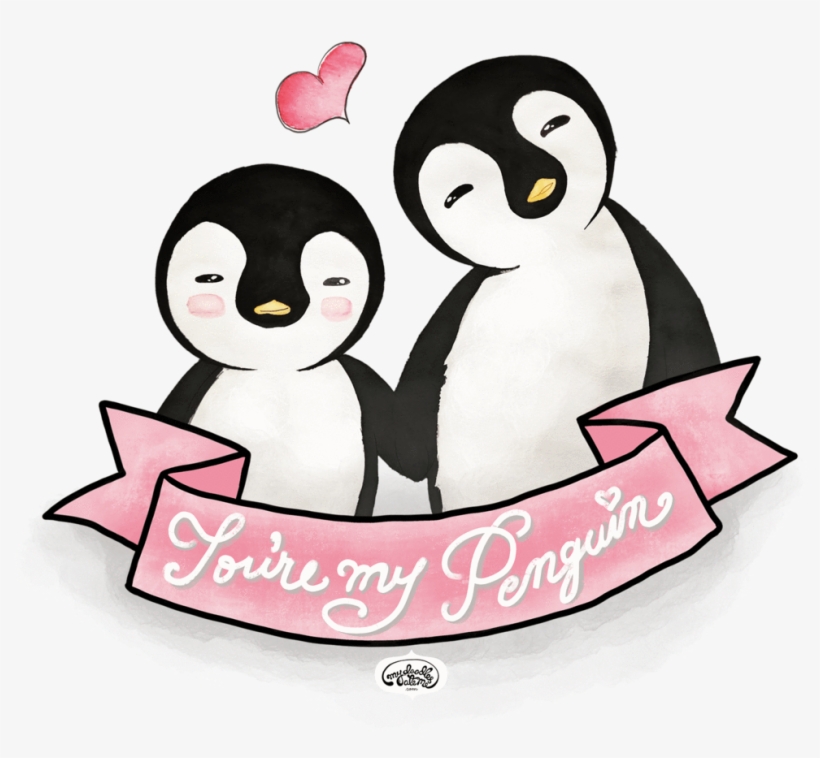 You're My Penguin Vinyl Wall Decal - You Are My Penguin - 1060x1060 PNG ...