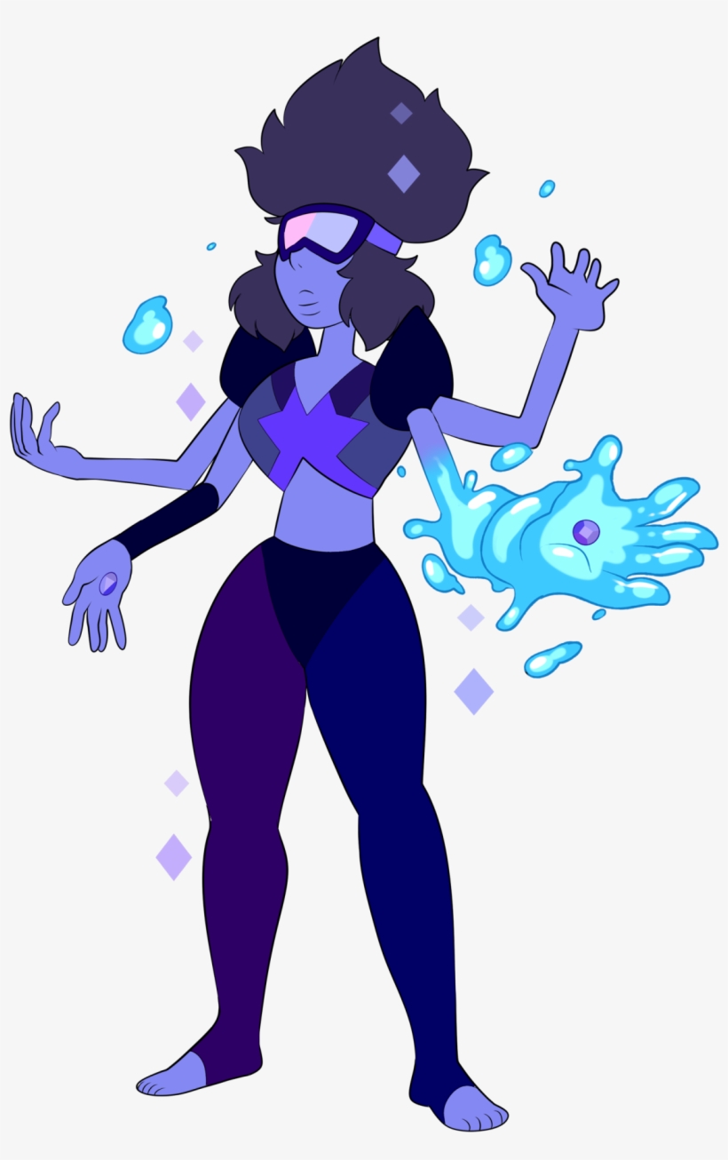 Lapis Lazuli & Garnet - Steven Universe Garnet And Lapis Fusion ...
