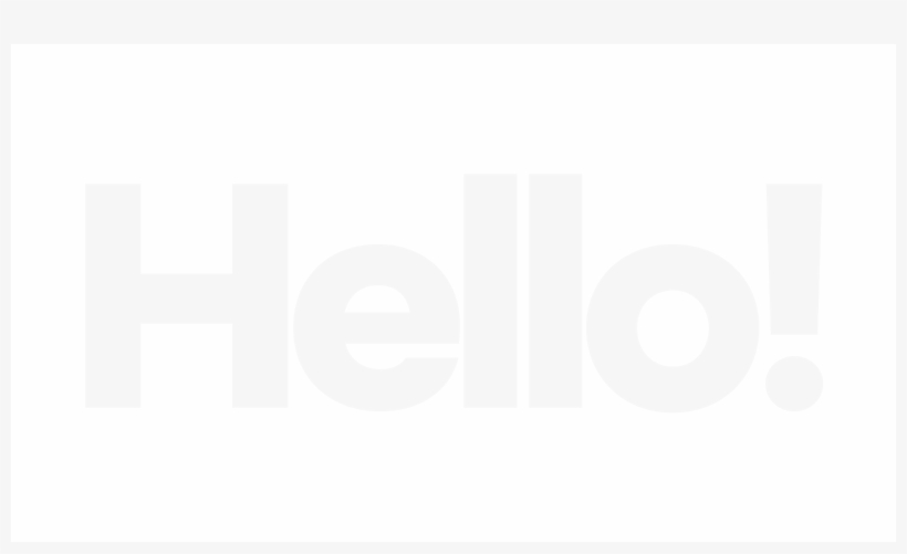 Hello - Graphic Design - 1920x1080 PNG Download - PNGkit