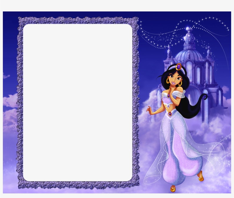 Princess Jasmine Photo Frame - 2284x1818 PNG Download - PNGkit