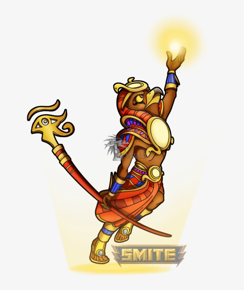 Smite - Chibi-ra - Ra Egyptian God Chibi - 894x894 PNG Download - PNGkit