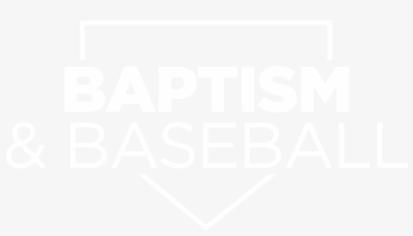 Baptism Baseball Logo - Home Logo Transparent White - 1000x518 PNG ...