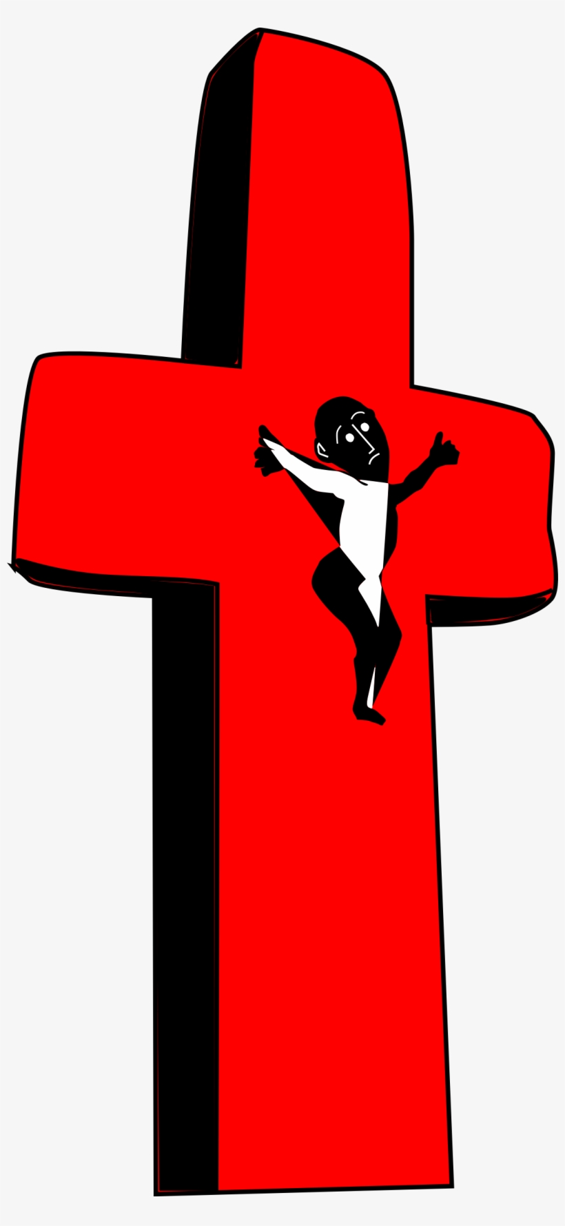 Red Cross Clipart Jesus - Jesus Red Cross - 276x590 PNG Download - PNGkit