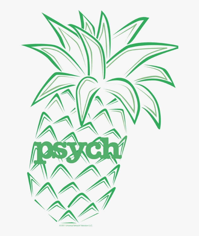 Psych Pineapple Men's Long Sleeve T-shirt - Transparent Psych Pineapple ...