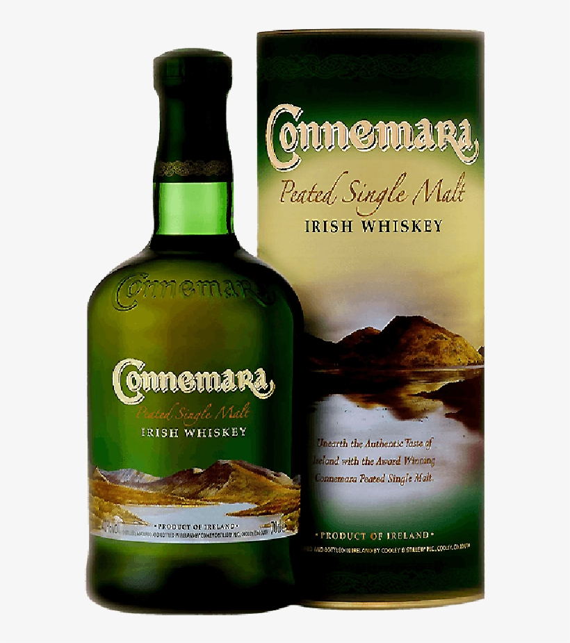 Connemara Peated Single Malt Whiskey - 1000x1000 PNG Download - PNGkit
