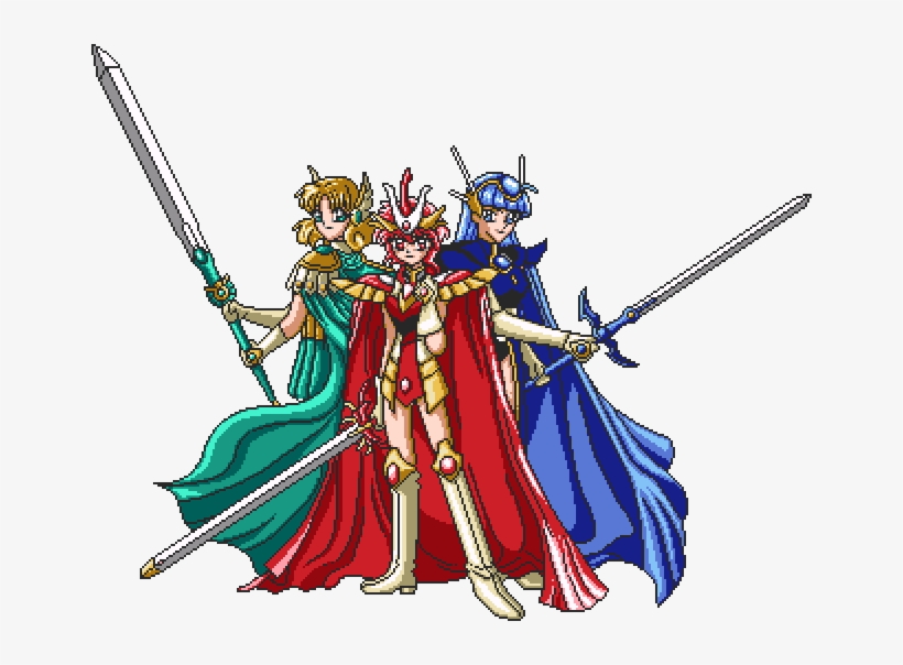 Magic Knight Rayearth For The Super Nintendo - Magic Knights Rayearth ...