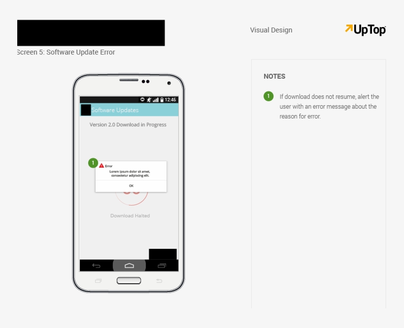 Mobile Software Update Error - Iphone - 749x587 PNG Download - PNGkit