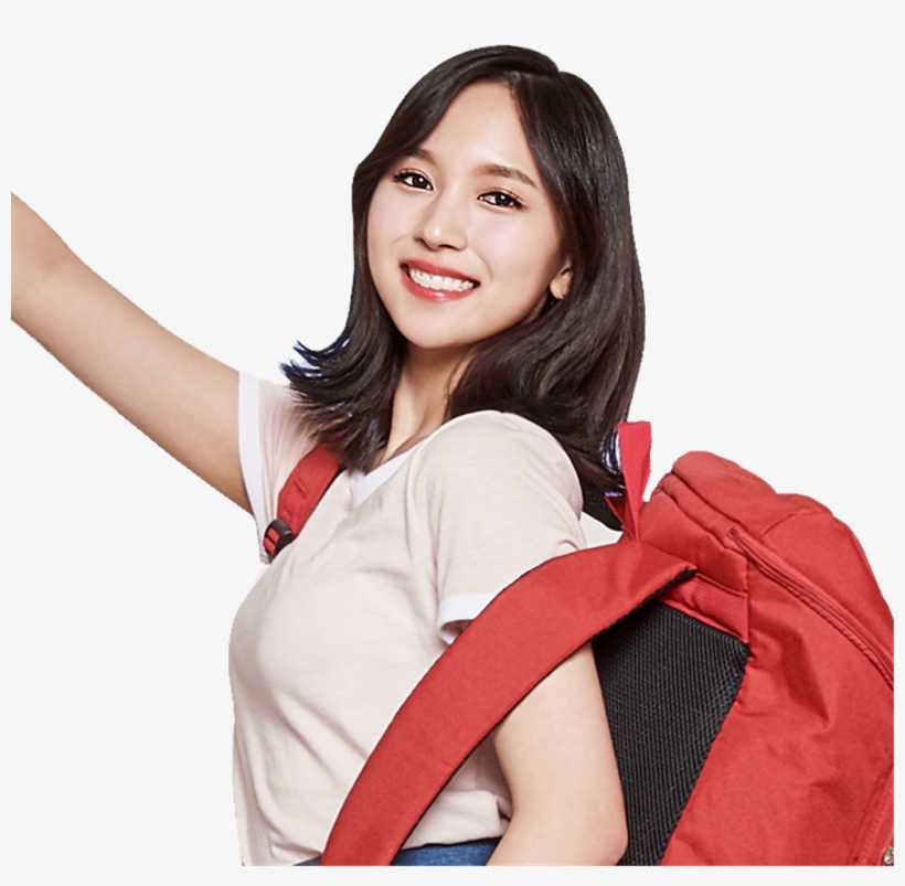 Download Transparent Mina Sticker - Girl - PNGkit