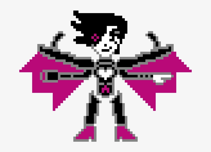 Mettaton Neo Overworld Sprite - 770x620 PNG Download - PNGkit