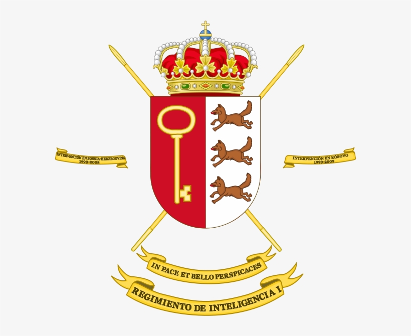 Intelligence Regiment No 1, Spanish Army - Coat Of Arms Nsa - 607x599 ...