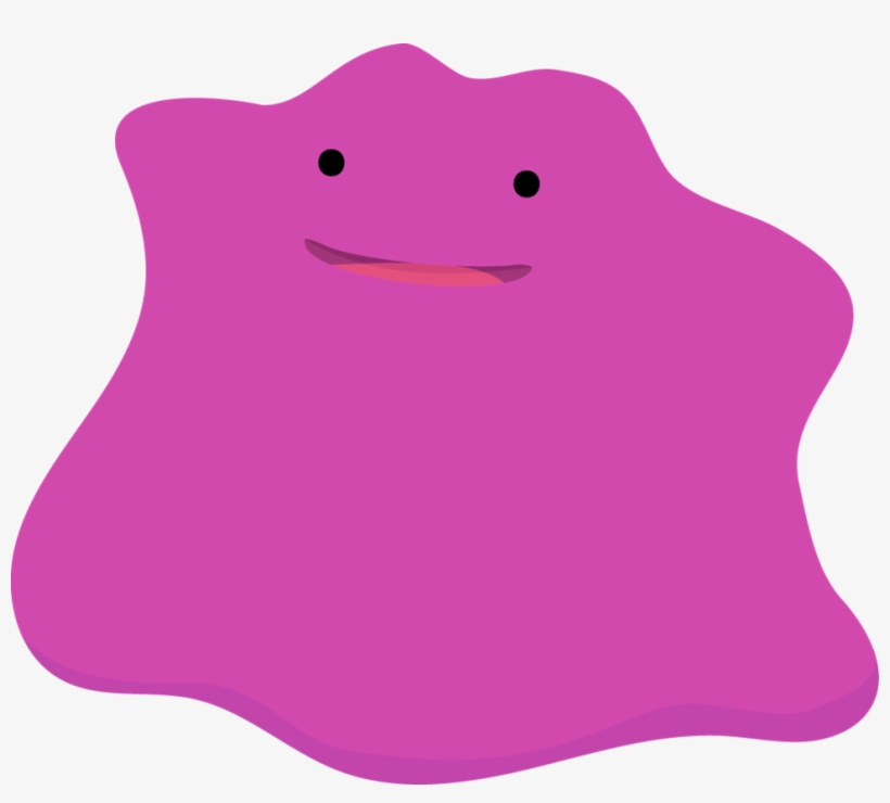 Ditto Transparent Png - Ditto Pokemon Transparent Background - 967x826 ...