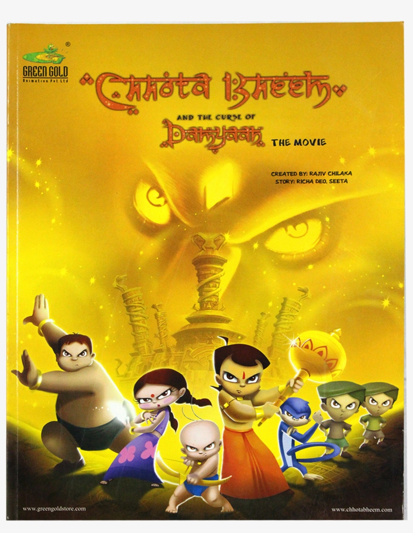 Chhota Bheem And The Cursh Of Damyaan - 1500x1500 PNG Download - PNGkit