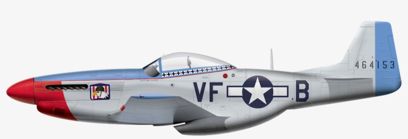 Gallery - P 51 Mustang Side View - 1280x469 PNG Download - PNGkit