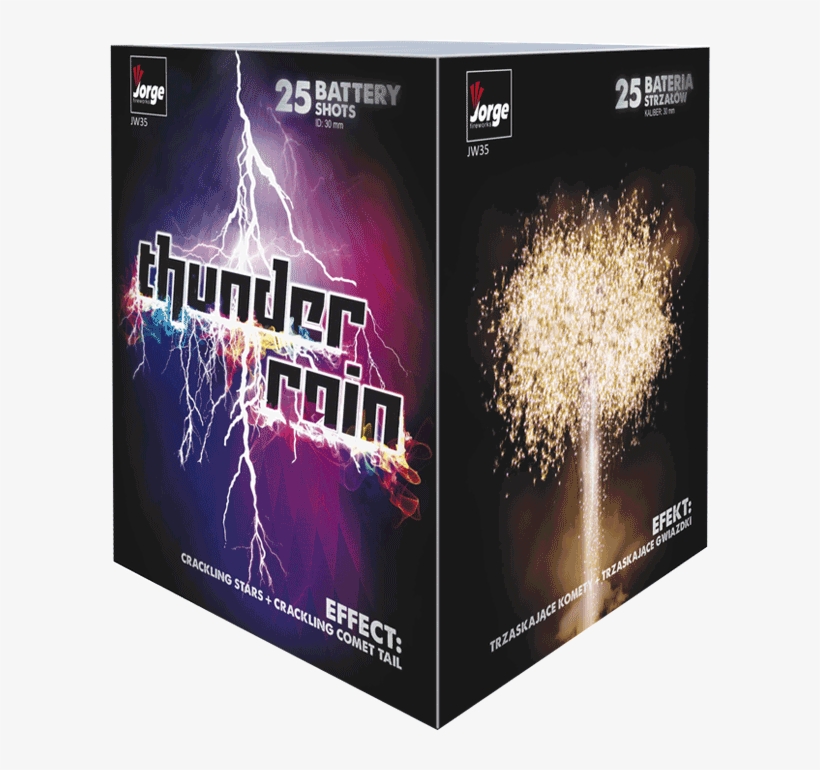 Thunder Rain Barrage - Graphic Design - 600x690 PNG Download - PNGkit