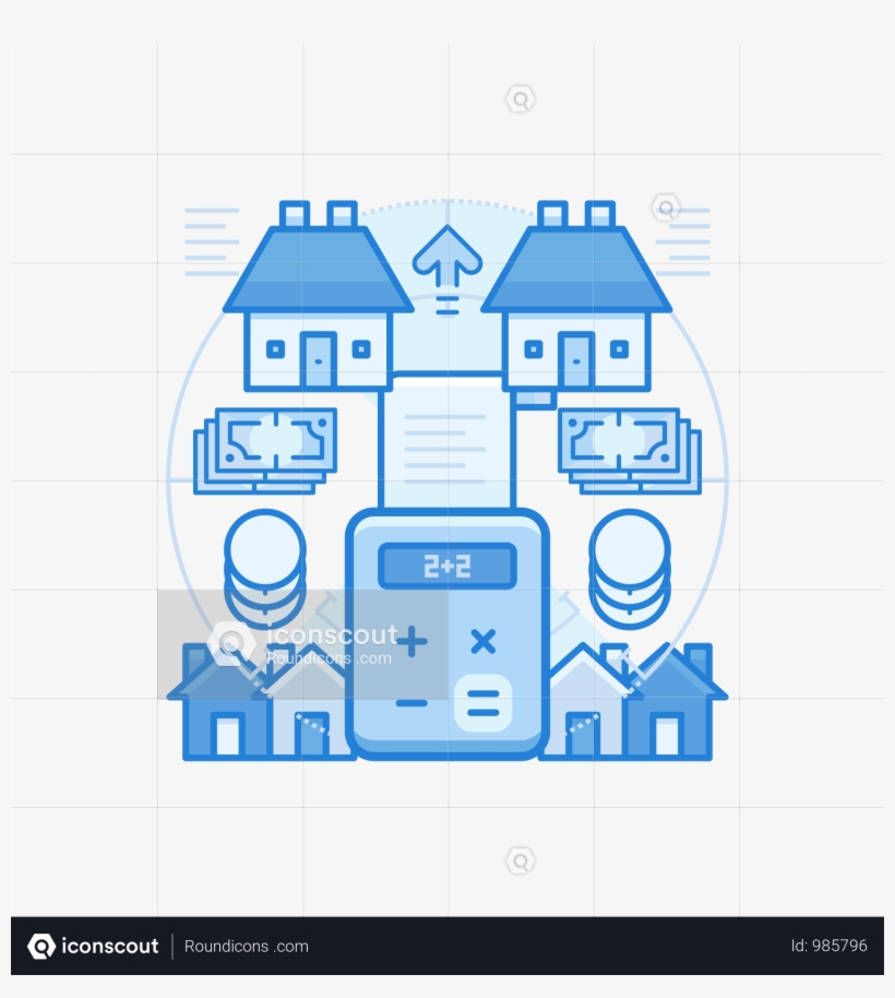 Home Loan Calculation Illustration - 1500x1600 PNG Download - PNGkit