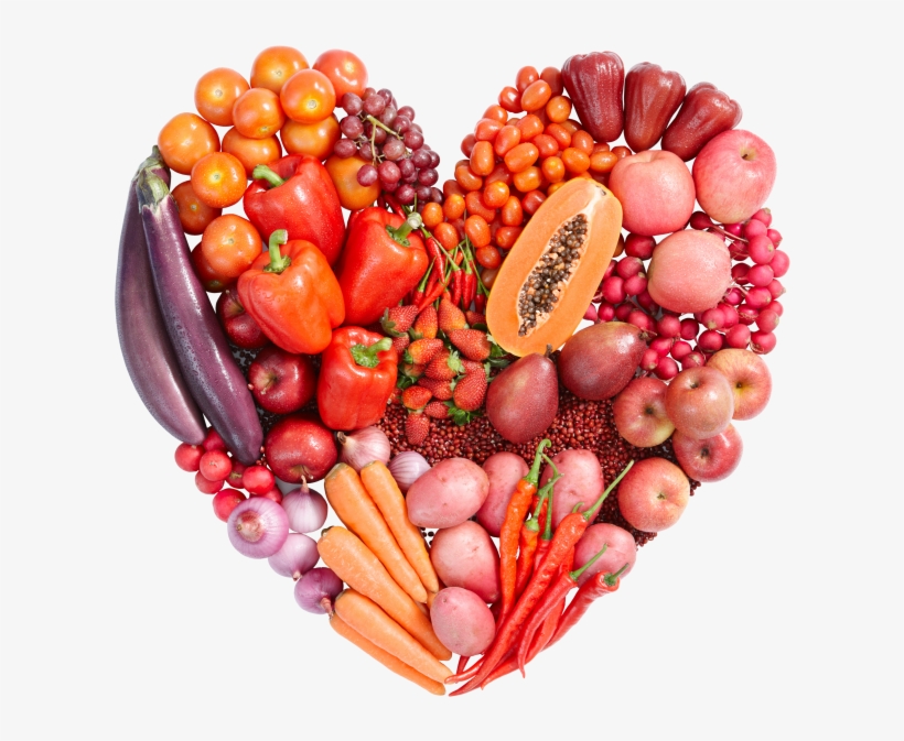 Heart From Vegetables - Happy Valentines Day Healthy - 866x650 PNG ...