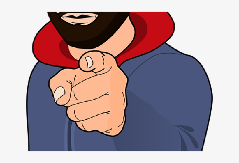 Finger Clipart Point At You - Clipart Pointing At You - 640x480 PNG ...
