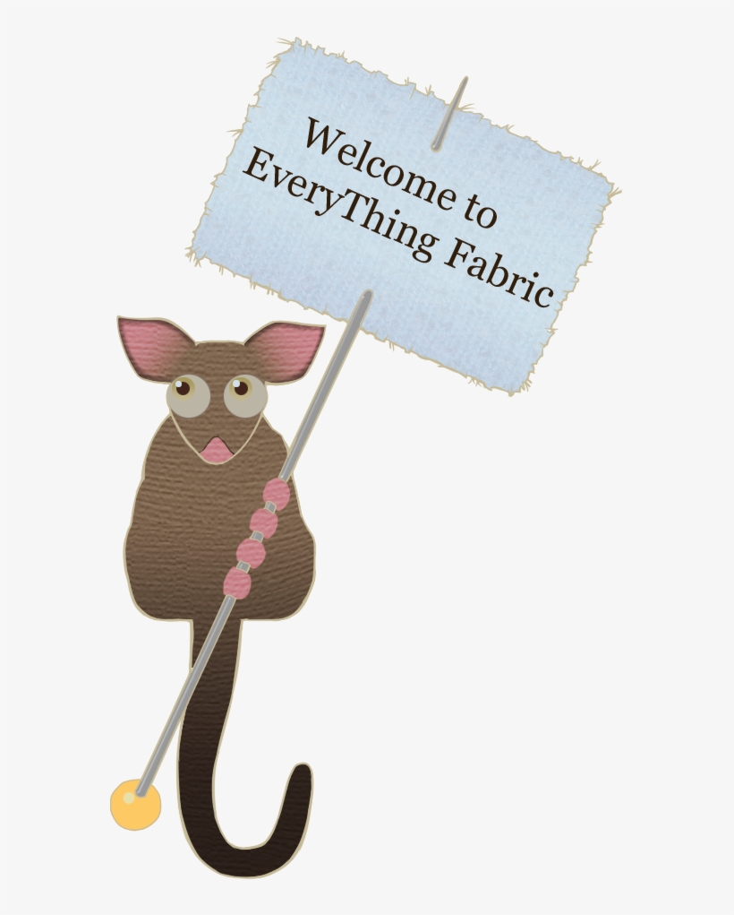 Everything Fabric - Cartoon - 573x941 PNG Download - PNGkit