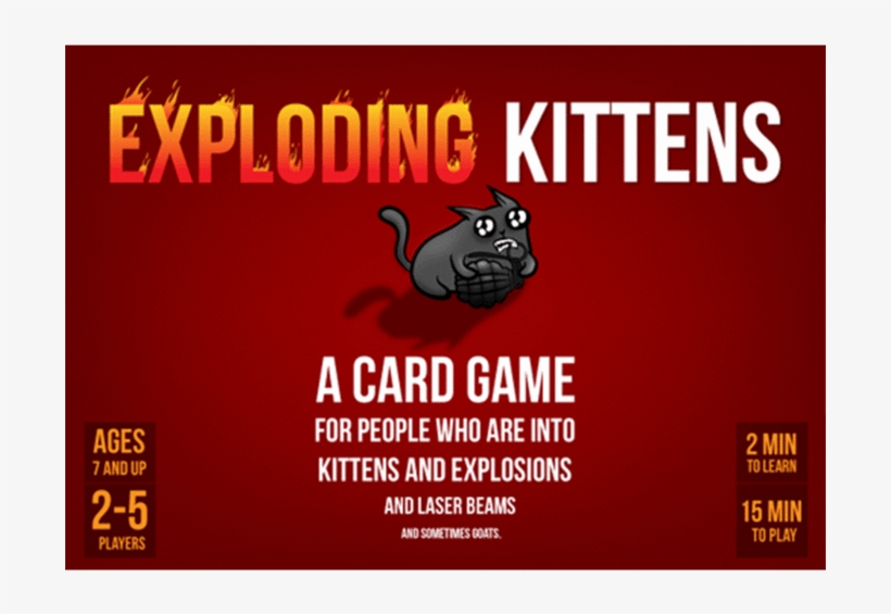 Exploding Kittens - 700x700 PNG Download - PNGkit