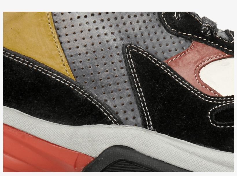 Sneakers Kobe 1 Suede Pattini Black Ruby White Sol - Outdoor Shoe ...