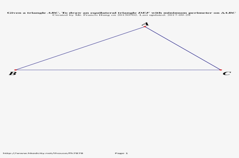 Given A Triangle Abc - Diagram - 1200x630 PNG Download - PNGkit