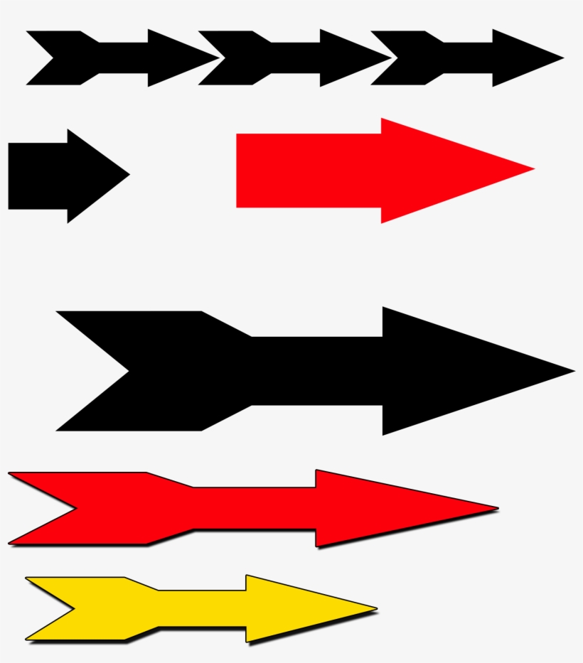 Different Shapes Of Arrow Signs - Graphic Design - 1890x1890 PNG ...