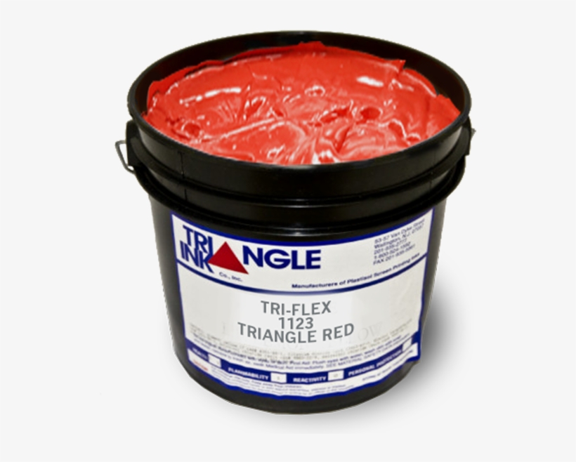 Triangle Tri Flex Multi Purpose 1123 Triangle Red Plastisol - Ink ...