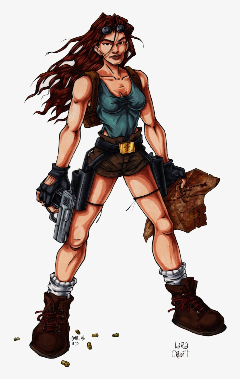 Lara Croft Png Transparent Background - Tomb Raider 2 Concept Art ...