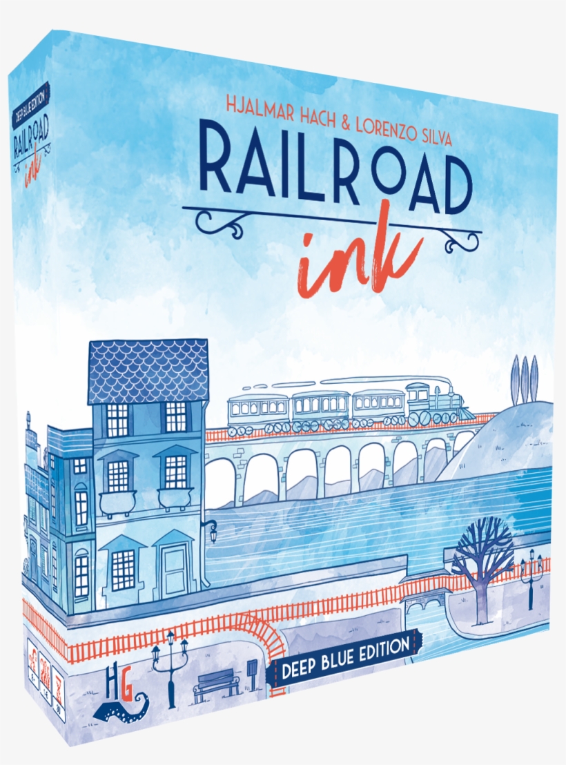 In - Railroad Ink Board Game - 1634x1730 PNG Download - PNGkit