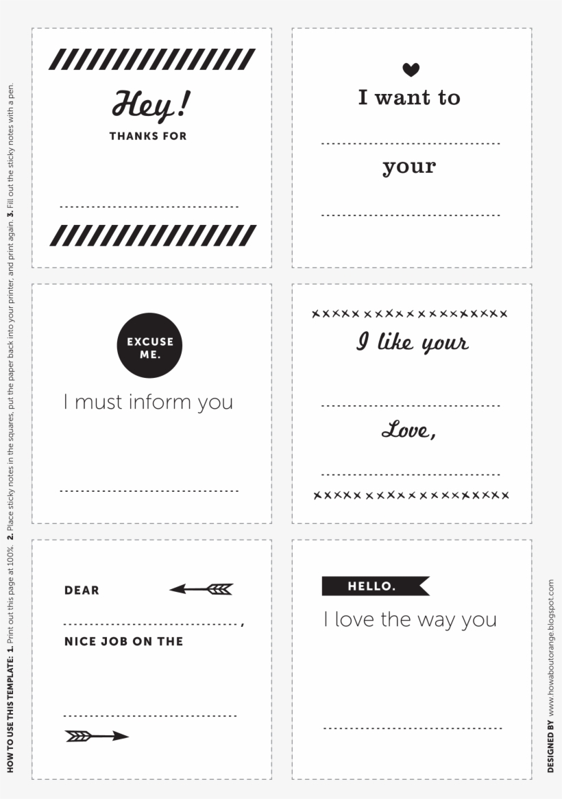 Printable Sticky Notes - Number - 2550x3300 PNG Download - PNGkit