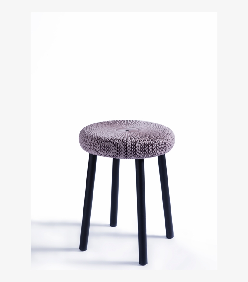 Picture Of Knit Cozy Stool - Bar Stool - 1280x853 PNG Download - PNGkit