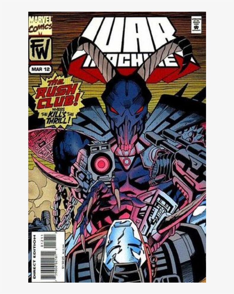 Купете Comics 1995-03 War Machine - 950x950 PNG Download - PNGkit