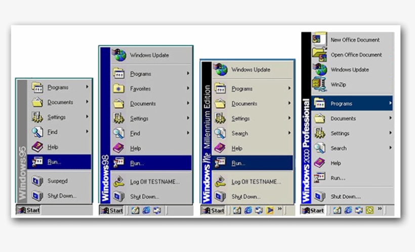 Difference Between Windows 2000 Xp And Vista - Windows - 850x428 PNG ...