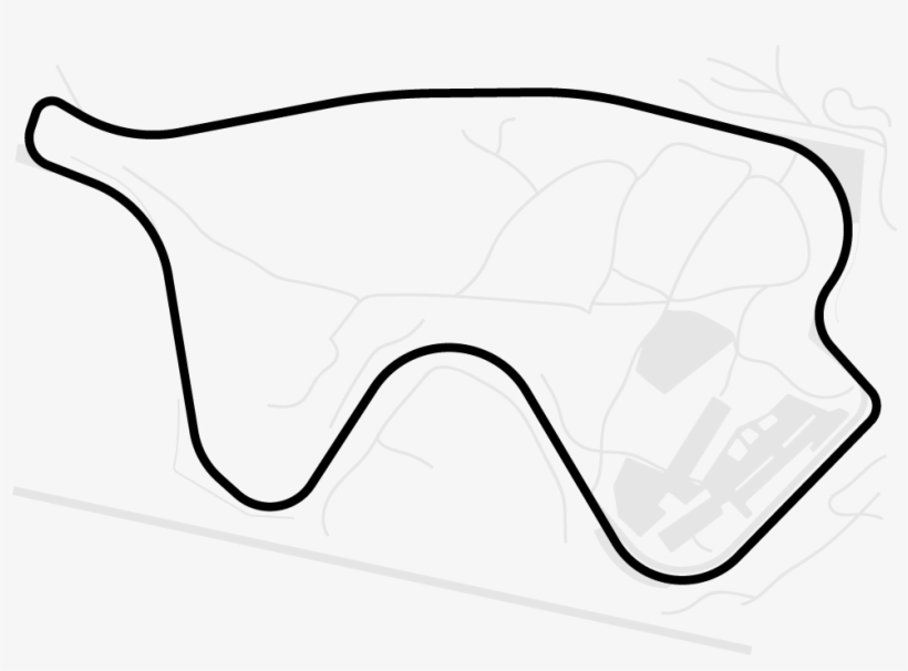 Canadian Tire Motorsport Park - Line Art - 1001x751 PNG Download - PNGkit
