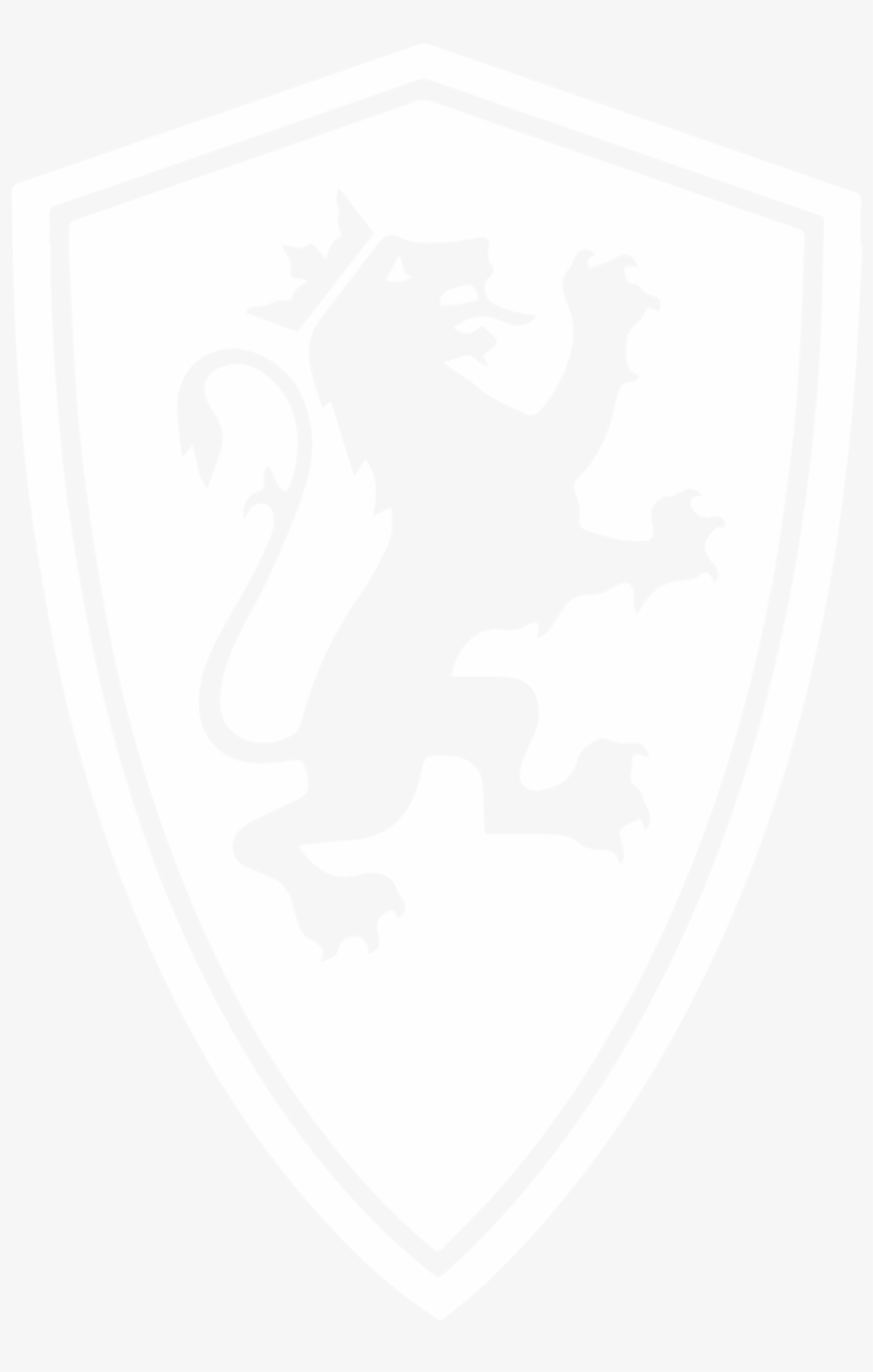 Flagler Logo Shield White - Lion Coat Of Arms - 862x1269 PNG Download ...