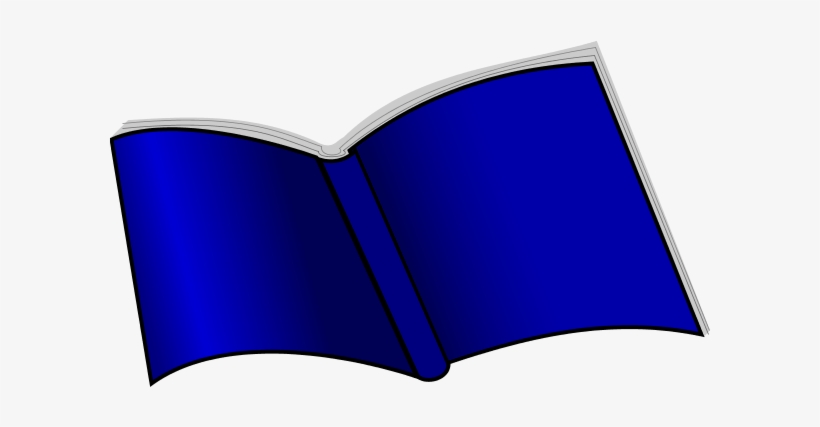 Blue Book Clipart - Open Blue Book Clipart - 600x347 PNG Download - PNGkit