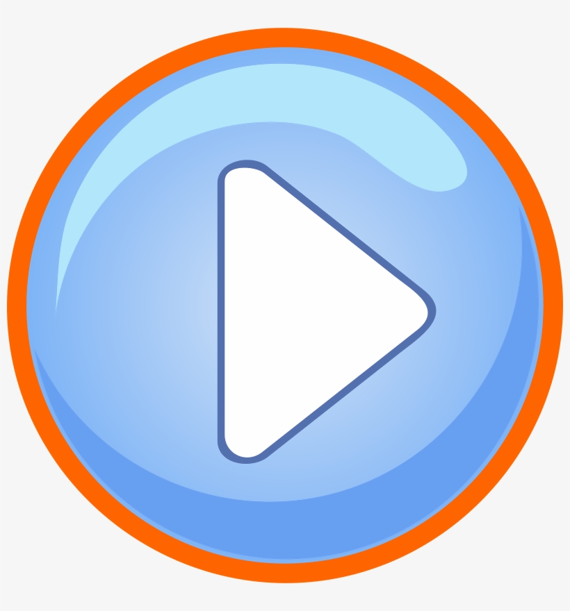 Download Transparent The Blue Play Button Has The Focus - Game Play ...