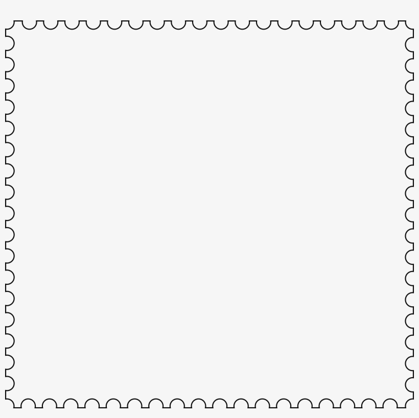 Small - Dotted Line Frame Png - 600x570 PNG Download - PNGkit