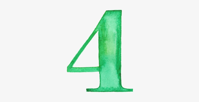 Watercolor Numbers By Giuseppe Salerno, Via Behance - Watercolor ...