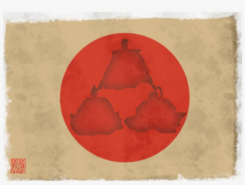 Three Shogun Bird 003 - 1000x707 PNG Download - PNGkit