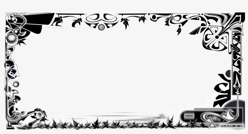 This Free Icons Png Design Of Tribal Frame - 2400x1200 PNG Download ...