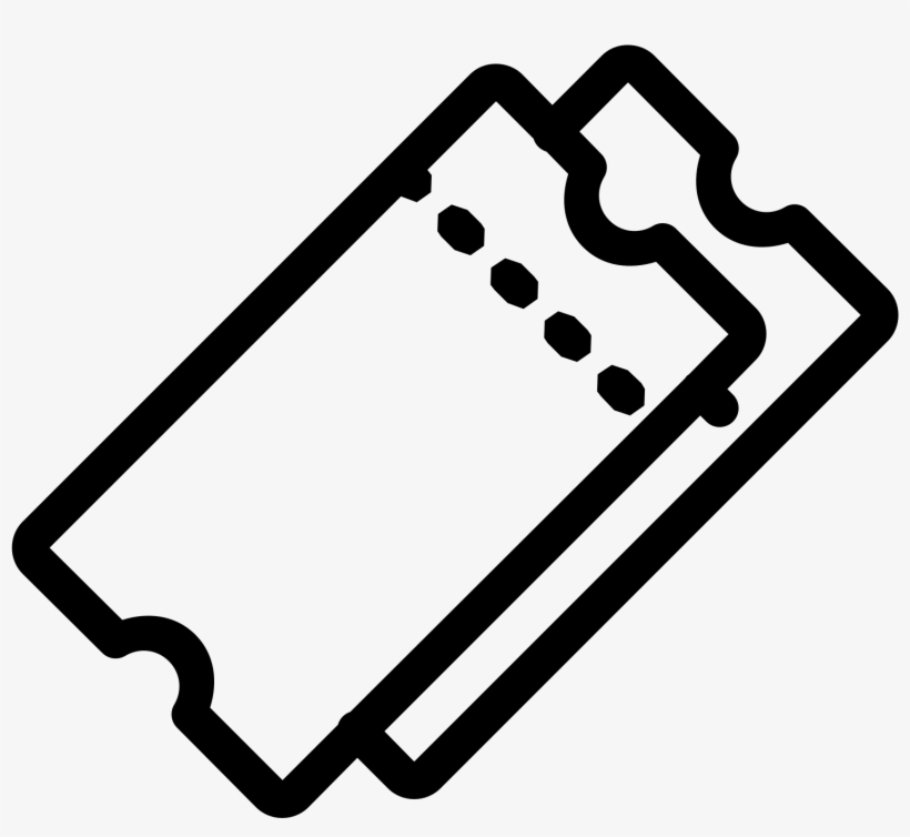 Two Tickets Icon Ticket Icon 1600x1600 Png Download Pngkit