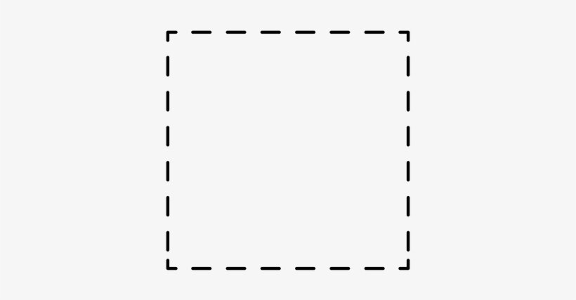 Dash Lines Square Png - Circle - 500x500 PNG Download - PNGkit