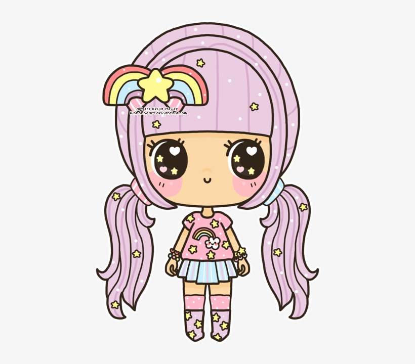 Kawaii Bunny - 448x640 PNG Download - PNGkit