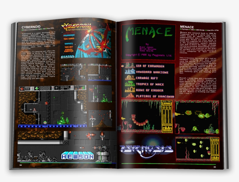 The Magazine Covers Some Of The Best Atari St Games - Graphic Design ...