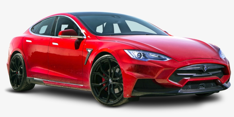 Tesla Png Pic - 2018 Tesla Model 3 Red - 1950x917 PNG Download - PNGkit