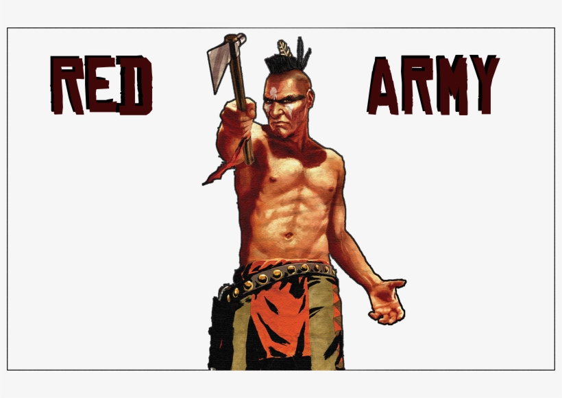 Download Transparent Redarmylogo - Red Dead Redemption Indian Character ...