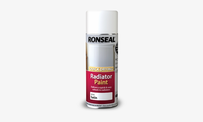 Radiator Paint Spray Can - Ronseal One Coat Radiator Paint Spray White ...